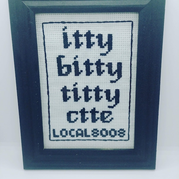 Itty Bitty Titty Etsy
