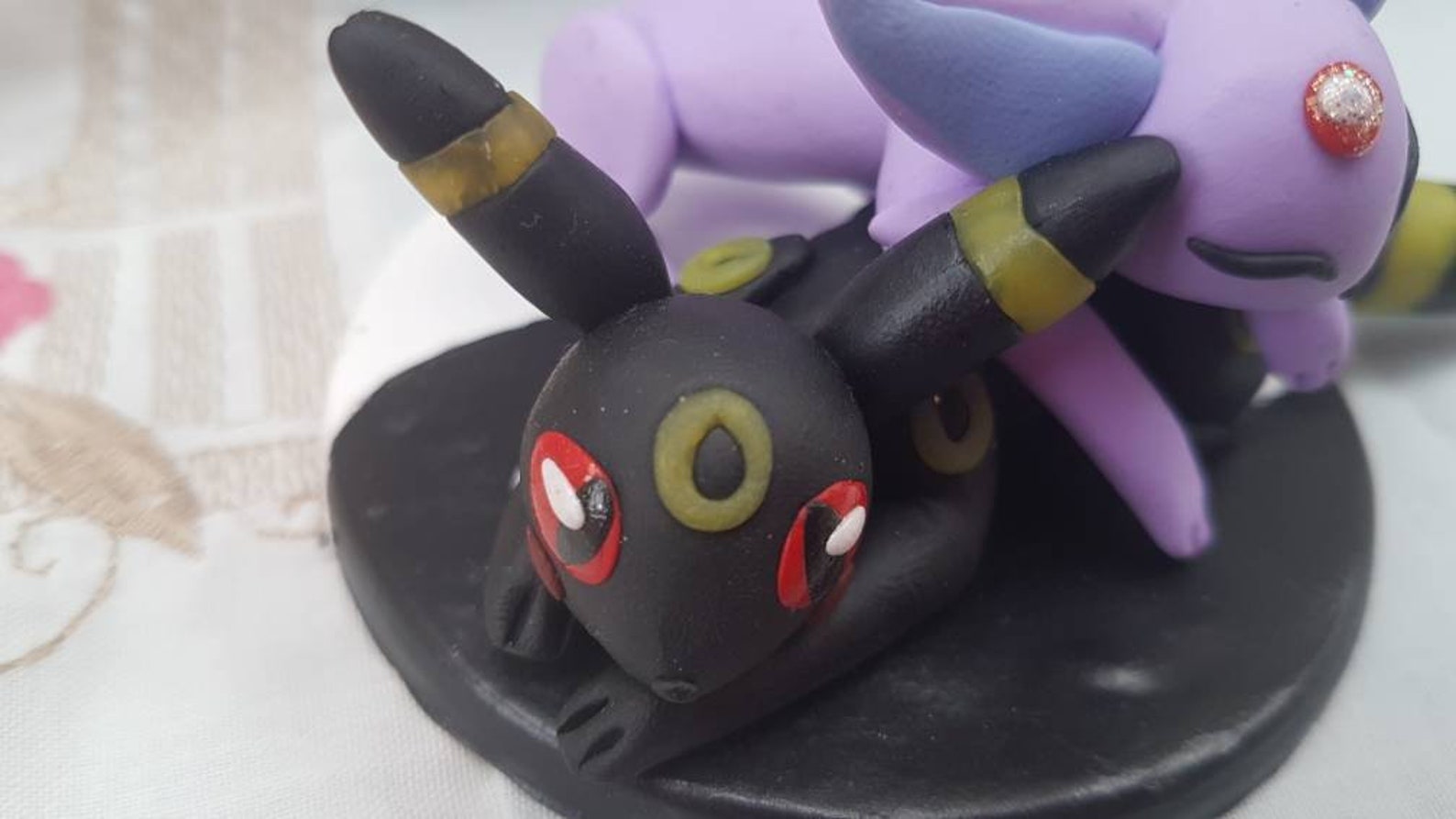Umbreon and Espeon Figure Set | Etsy