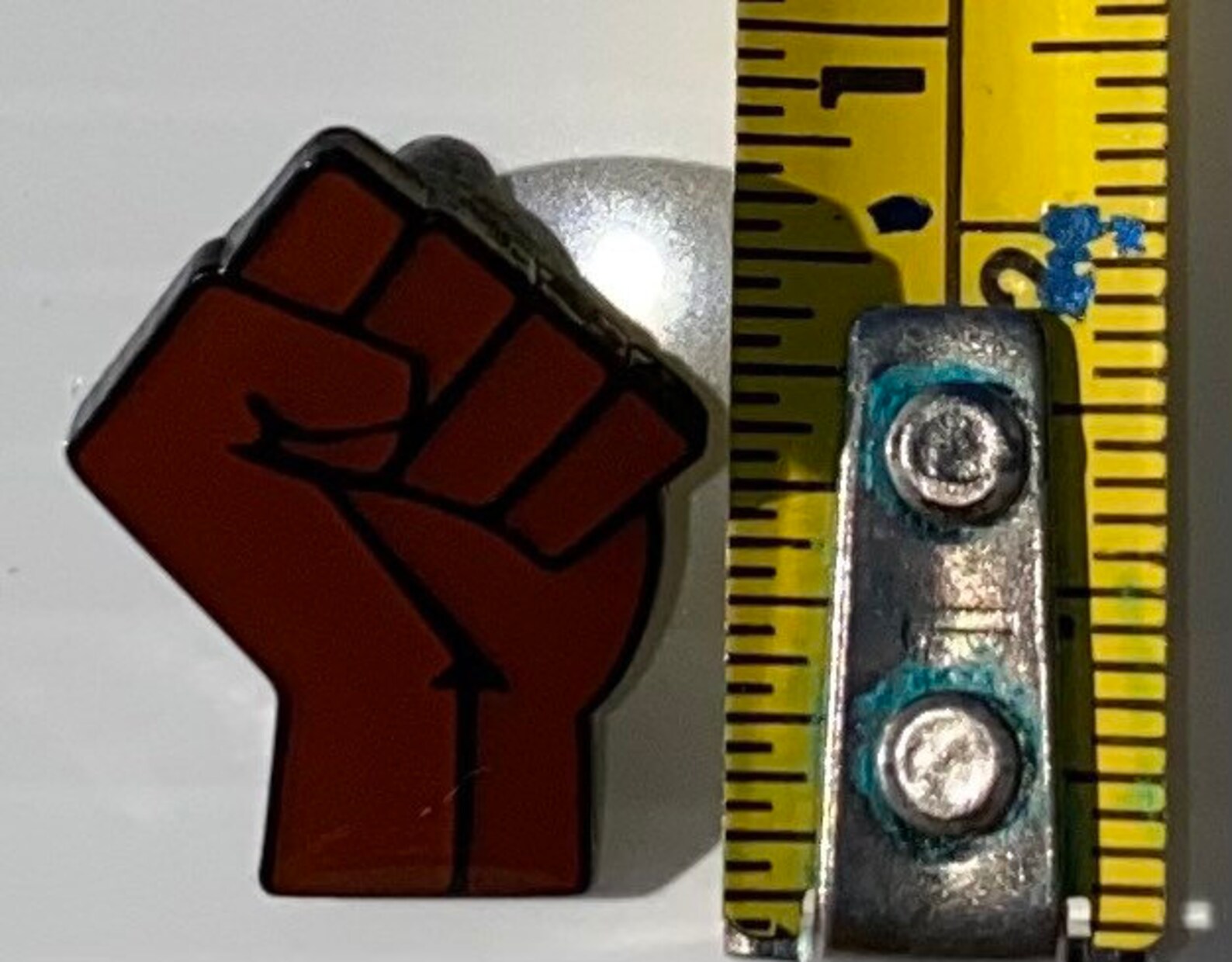 Power Fist Lapel Pin - Etsy