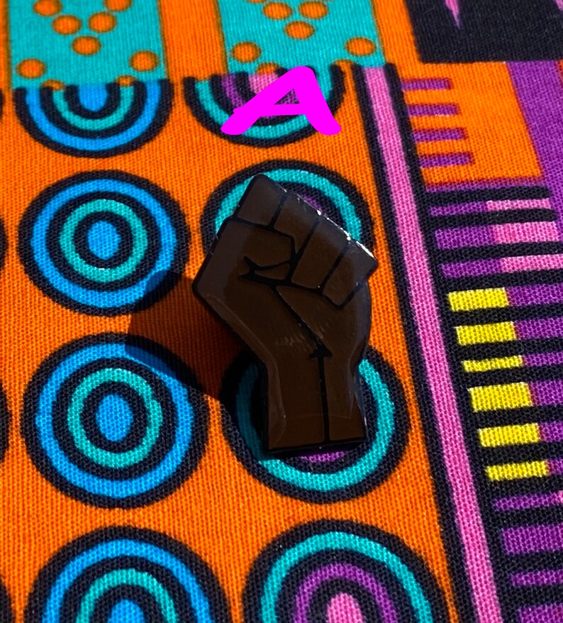 Power Fist Lapel Pin | Etsy