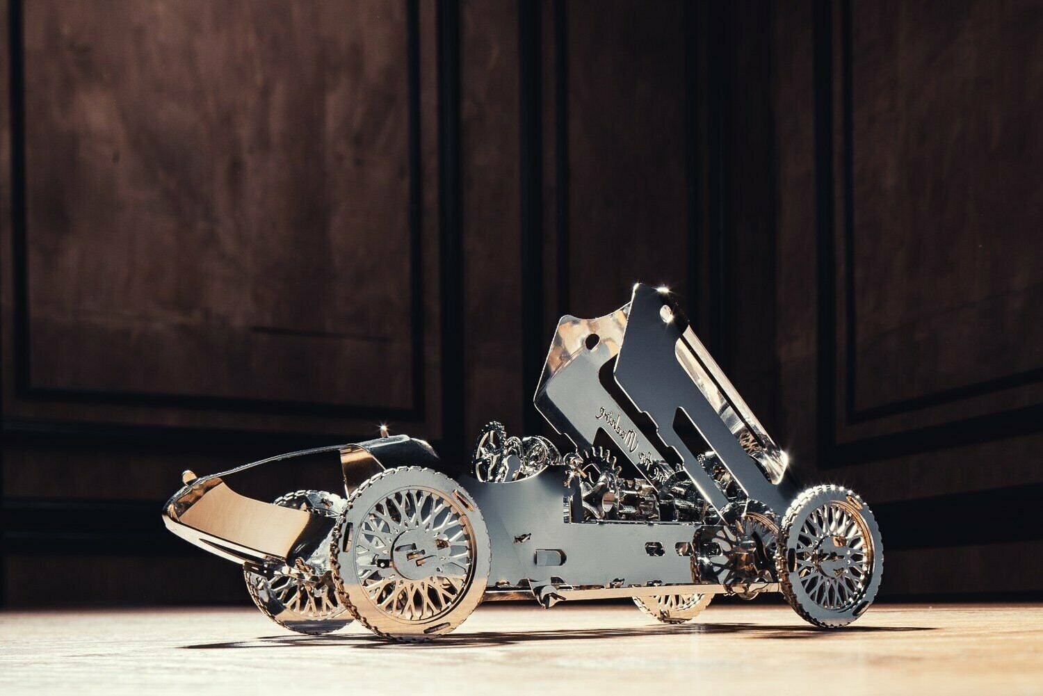 Mechanical Time for 4 Machine Metal Puzzle Model Silver Bullet ...