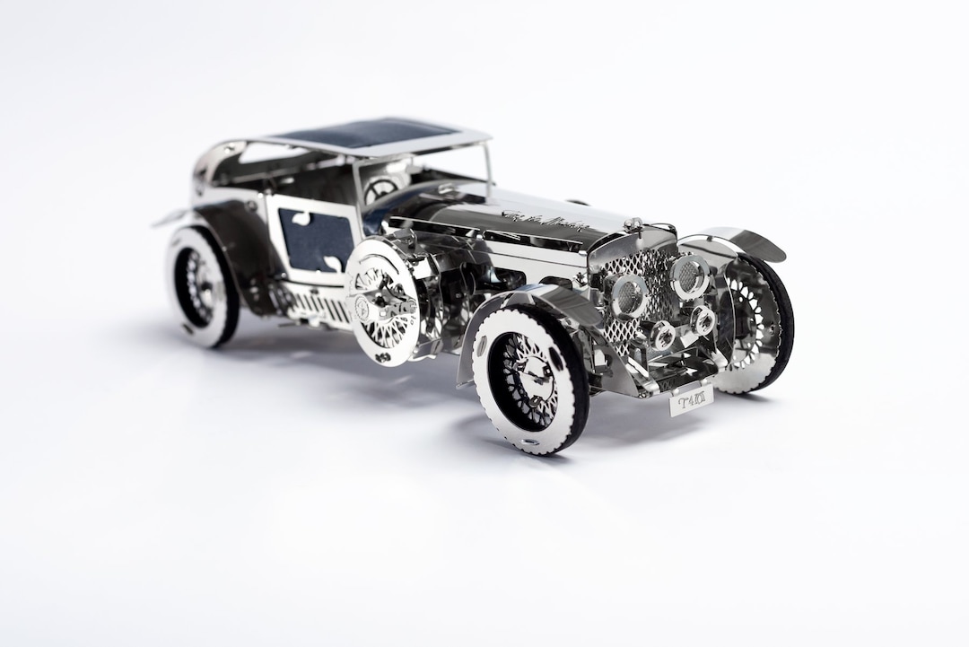 Mechanical Time for 4 Machine Metal Puzzle Model Luxury Roadster ...