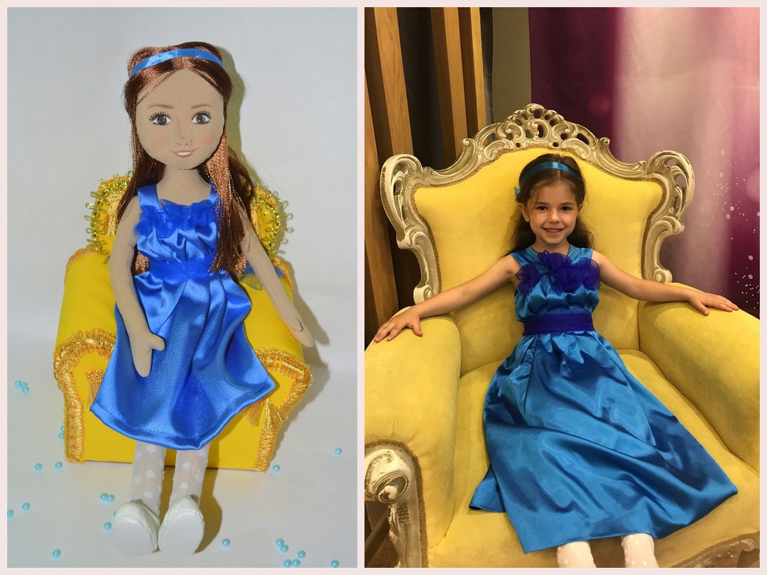 Personalized Human Figure Doll by Portrait or Photo - Custom Hand Made ...