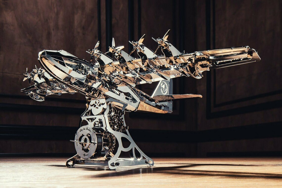 Mechanical Time for 4 Machine Metal Puzzle Model Heavenly | Etsy