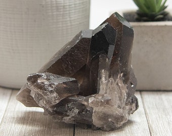 Black Smoky Quartz | Etsy