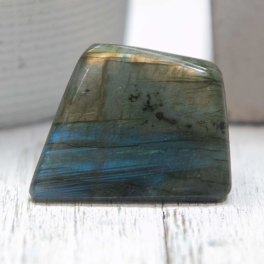 Labradorite Freeform, Natural Madagascar Flashy Sunset Spectrolite Blue ...
