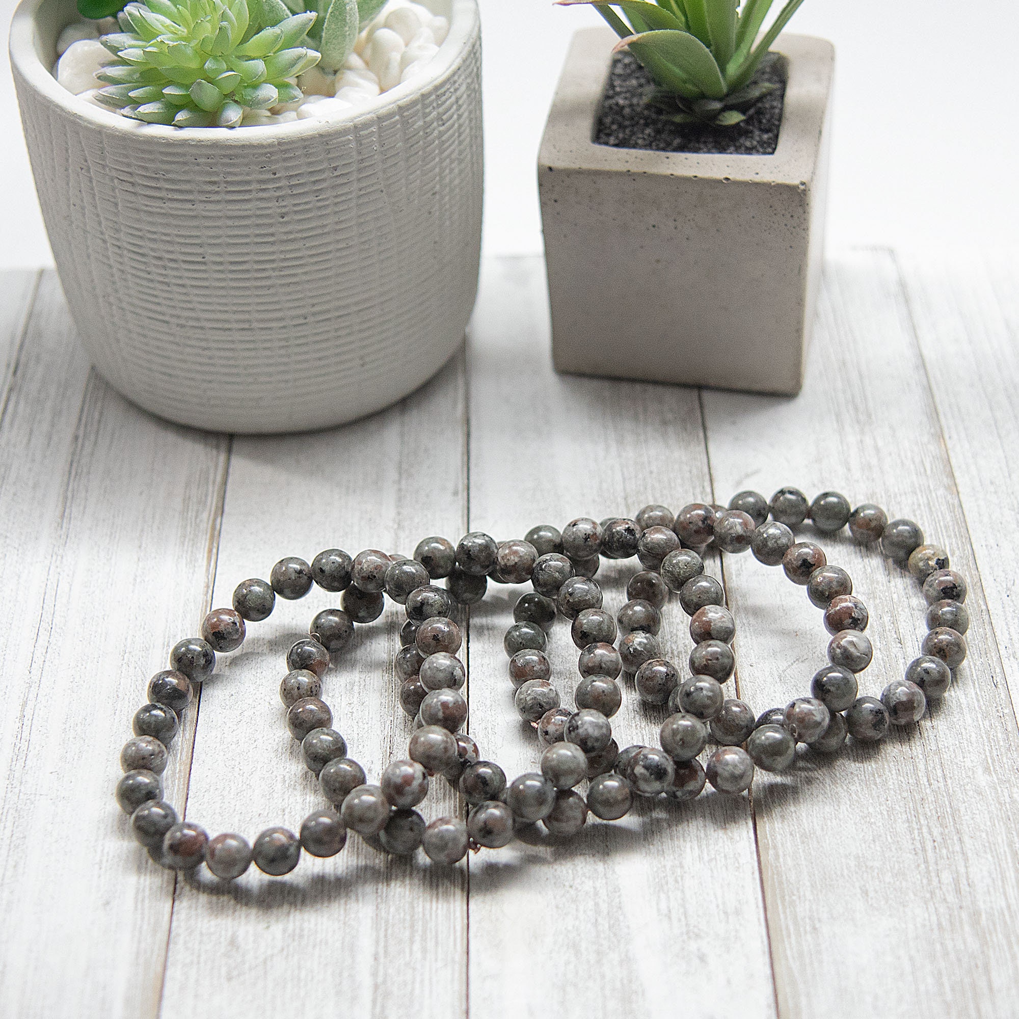 HQ Yooperlite Bracelet, Natural 6mm 8mm 10mm UV Fluorescent HQ Yooperlite Bracelet, Natural 6mm 8mm 10mm UV Fluorescent