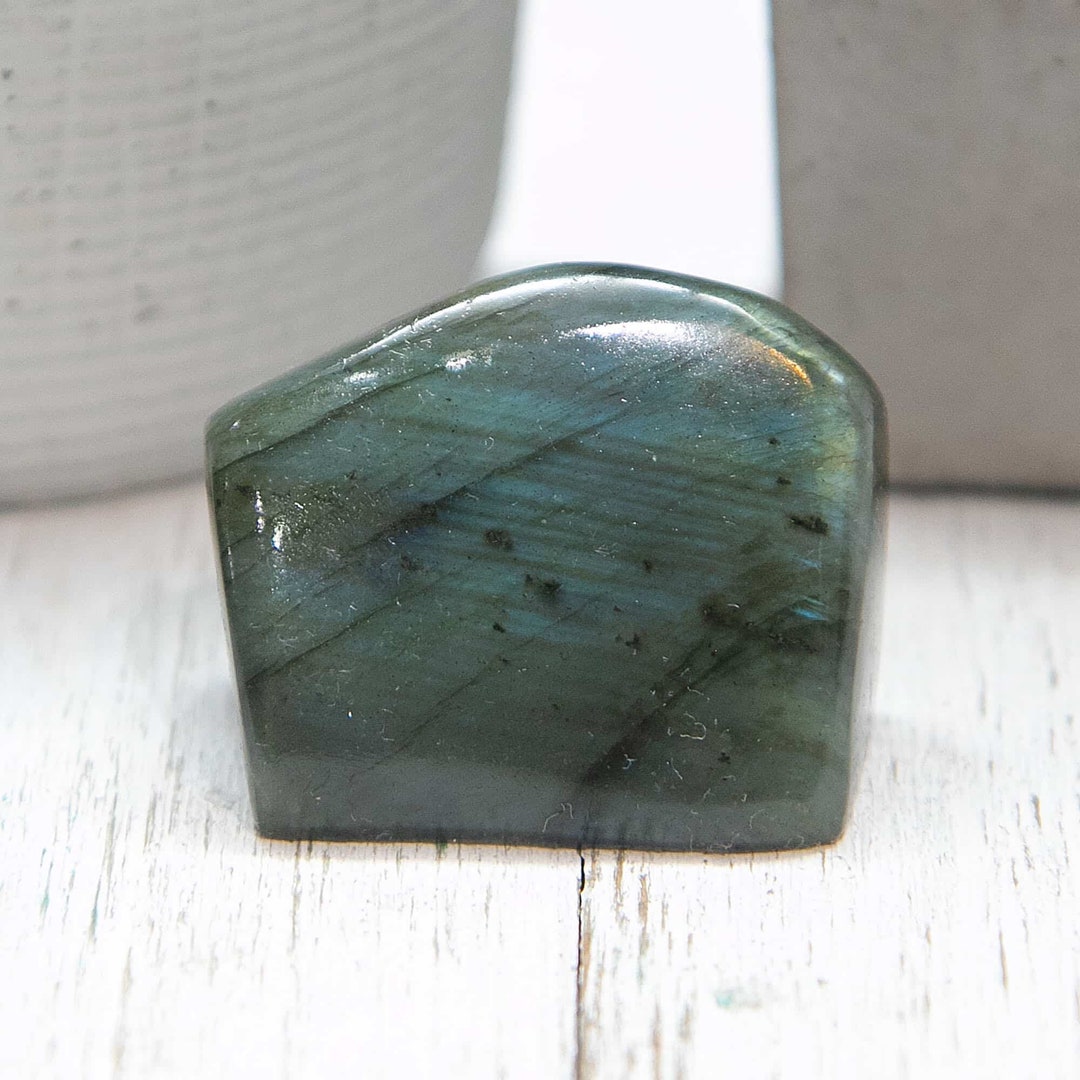 Labradorite Freeform, Natural Madagascar Flashy Sunset Spectrolite Blue ...