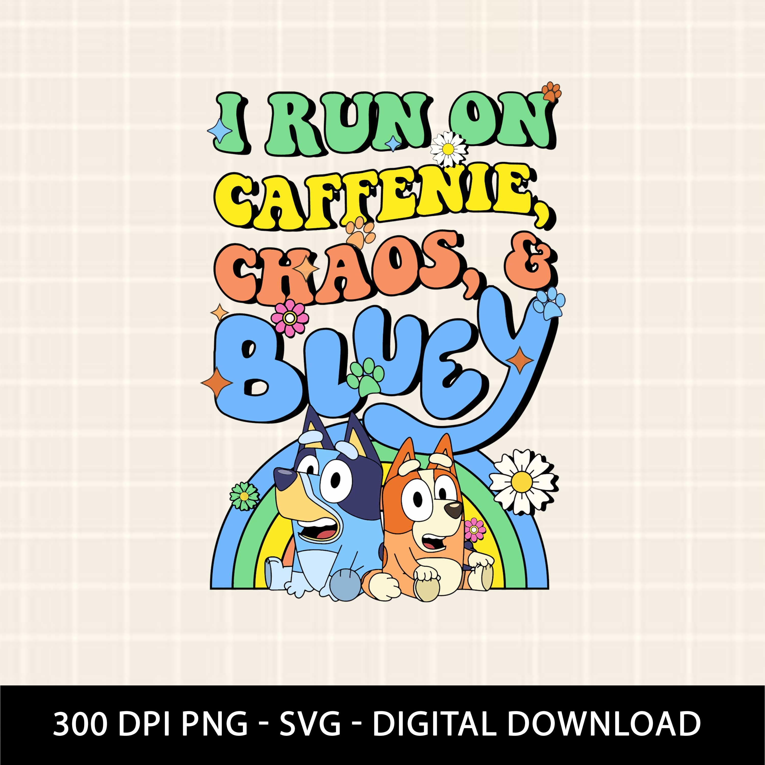 Bluey Png Download Bluey Svg Png Sublimation 90s Cartoon - Etsy Canada