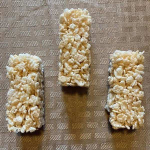 Fake Rice Snack Treat, Fake Rice Snack Bar, Fake Cereal Bar, Realistic ...