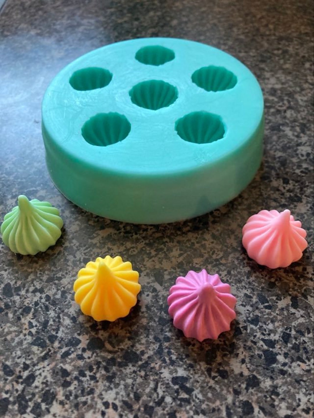 Realistic Meringue Chip Silicone Mold - Etsy