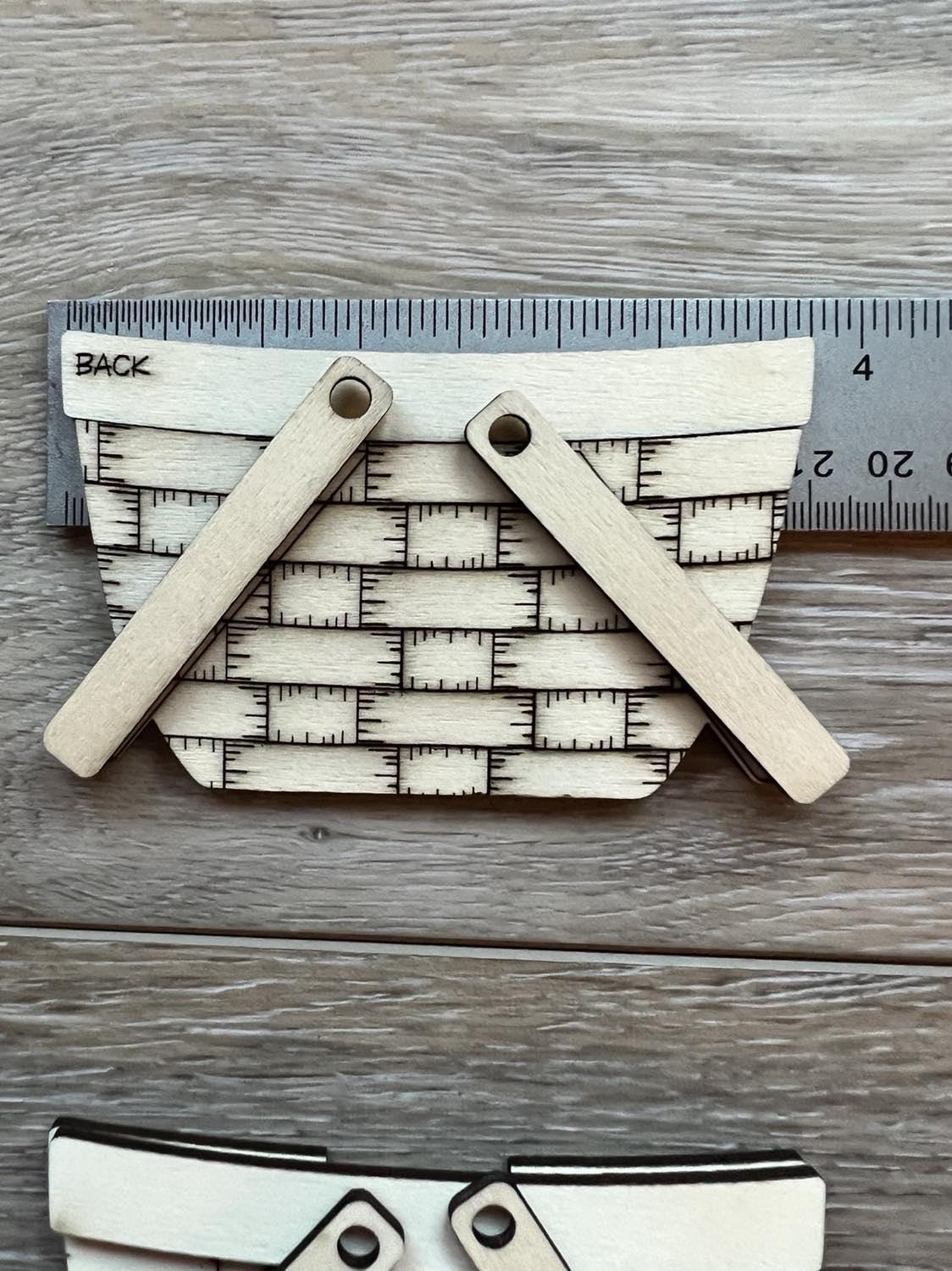 DIY Unfinished Valentine Candy Insert for Small Interchangeable Basket ...