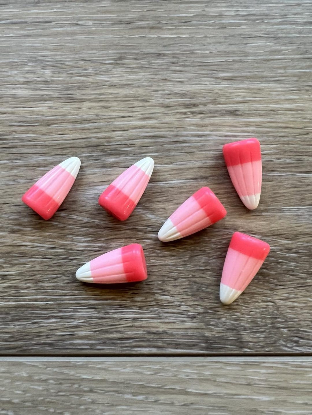 Realistic Fake Valentine Candy Corn, Fake Pink Candy Corn - Etsy