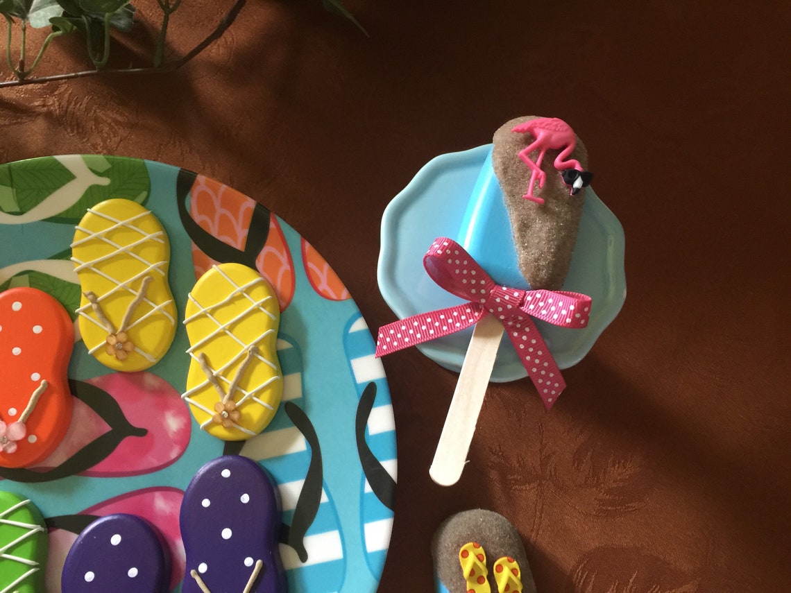 Fake Beach Cakesicle Fake Beach Popsicle Pool Party Decor | Etsy