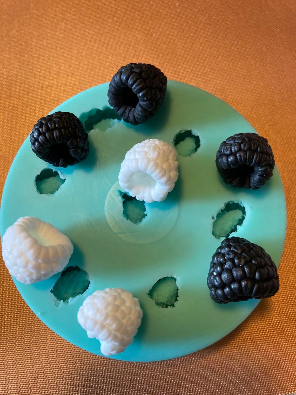 Realistic Raspberry Silicone Mold, Blackberry Silicone Mold, - Etsy