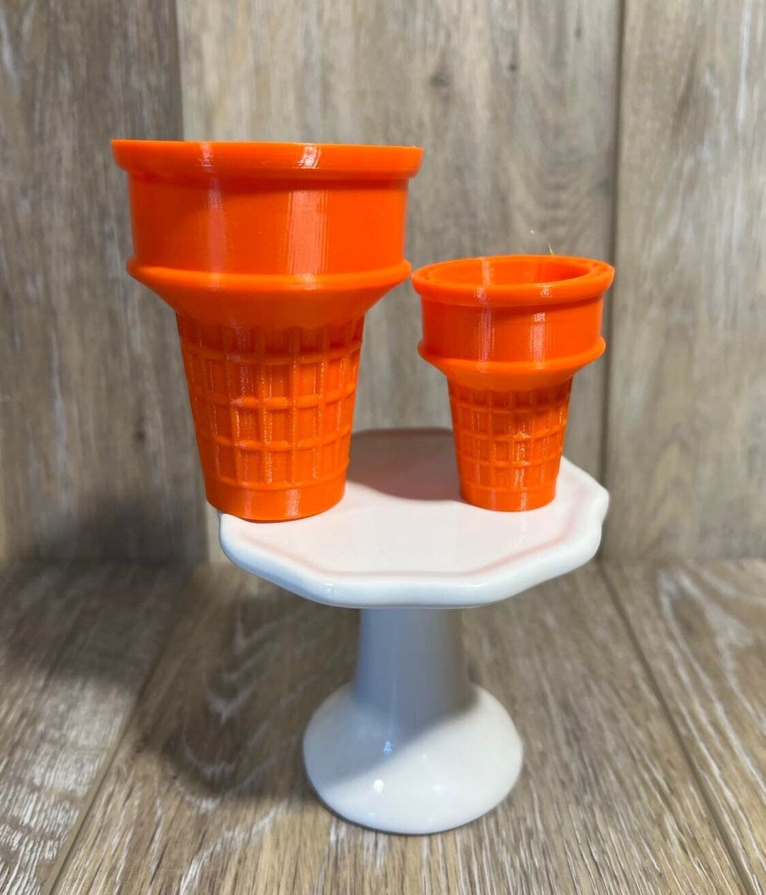 Realistic Ice Cream Cone, Fake Ice Cream Cone, Fake Cone, Realistic ...