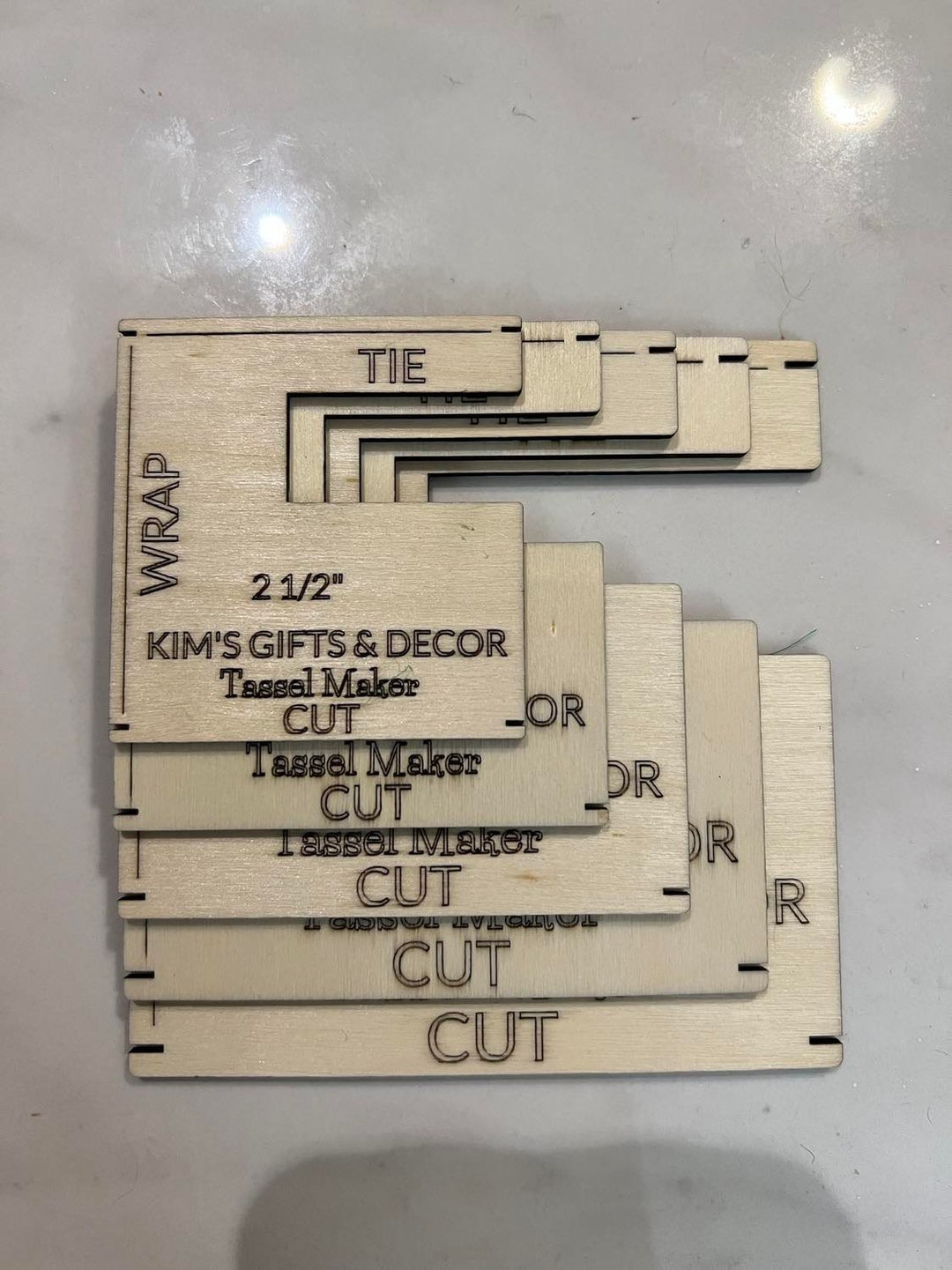 Wood Tassel Maker Set, Wood Tassel Maker, Tassel Maker Tool, Tassel ...