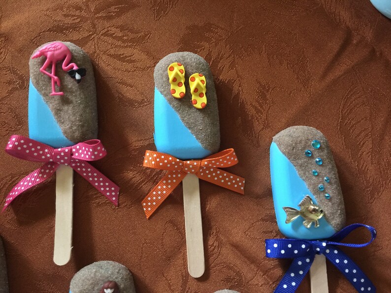 Fake Beach Cakesicle Fake Beach Popsicle Pool Party Decor | Etsy
