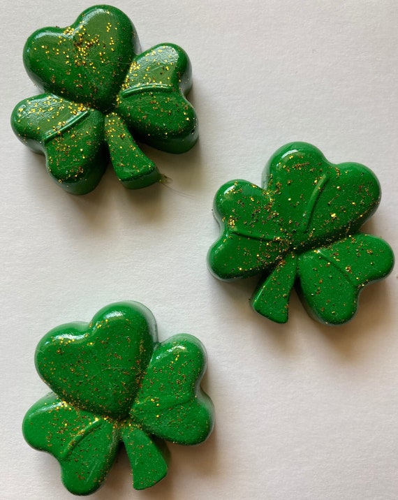 Fake Shamrock Candy Pieces Fake Clover Candy Pieces Fake St | Etsy