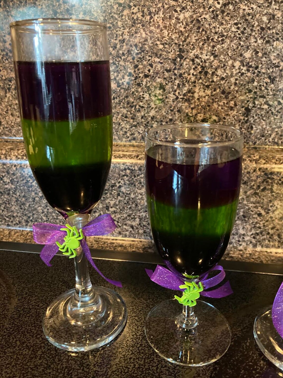 Fake Halloween Drink Fake Layered Halloween Drink Halloween - Etsy