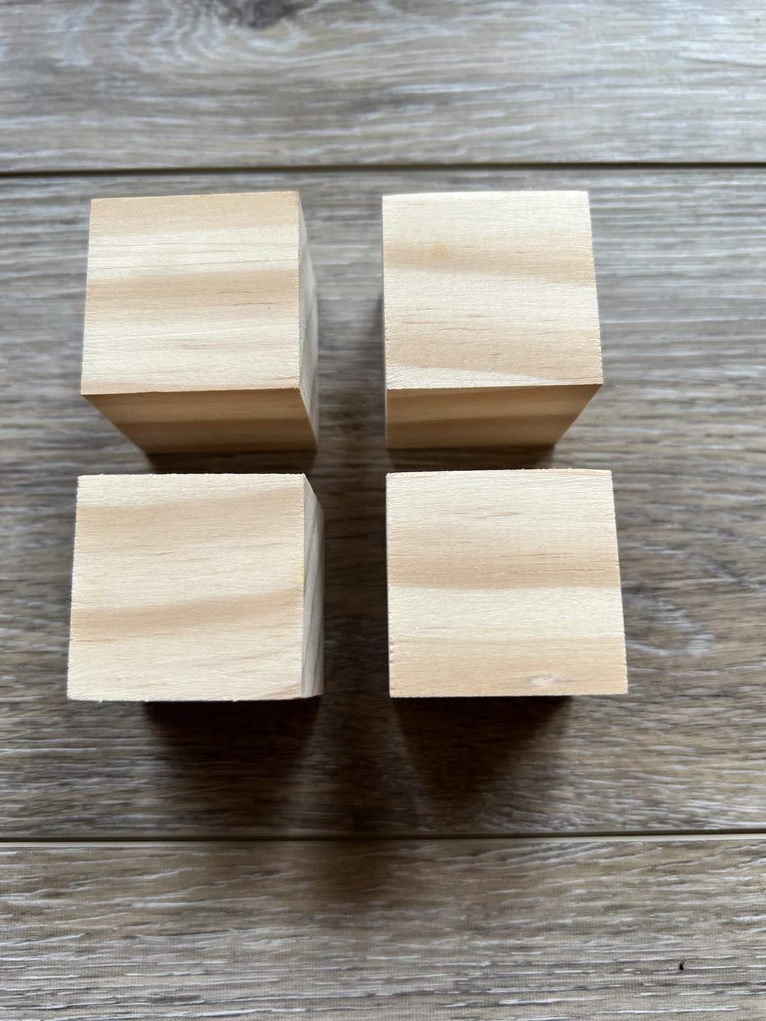 Unfinished Wood Blocks, Wood Blocks, Wood Block Blanks, Unfinished ...