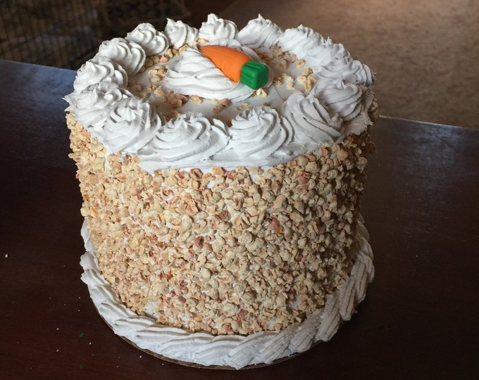 Fake Carrot Cake, Easter Decor, Fake Easter Cake, Fake Cake, Photo Prop ...