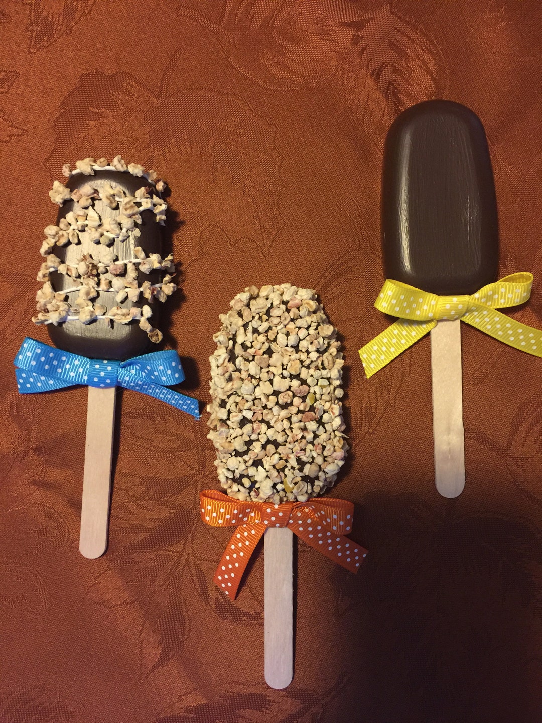Fake Cake Pops, Fake Popsicle Decor, Fake Cakesicle, Fake Ice Cream ...