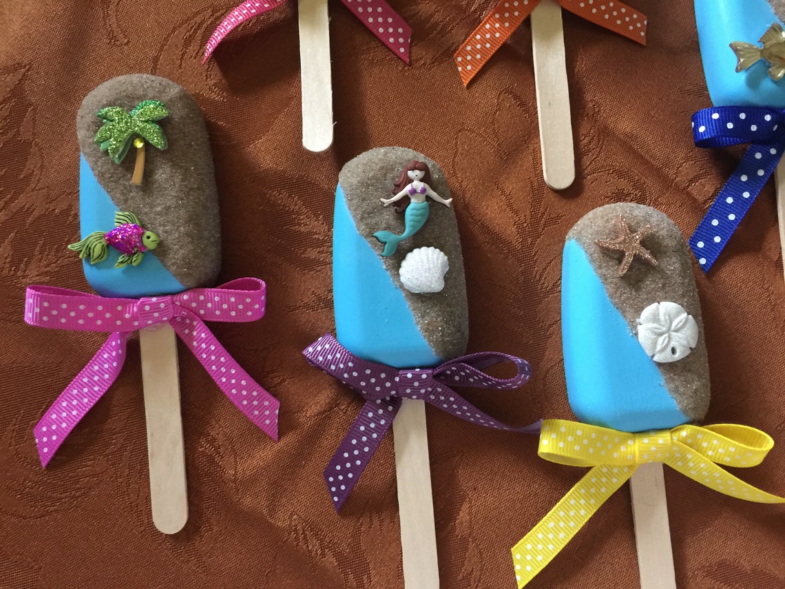 Fake Beach Cakesicle Fake Beach Popsicle Pool Party Decor - Etsy