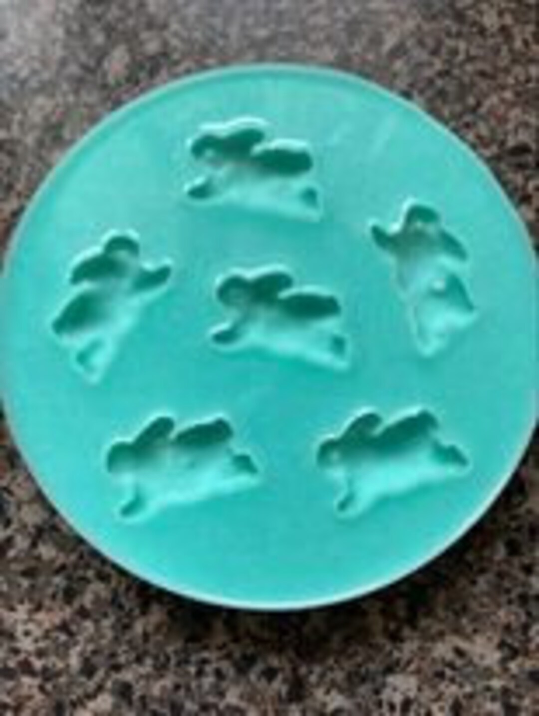 Running Bunny Silicone Mold, Bunny Silicone Mold, Easter Silicone Mold ...