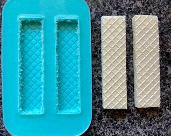 Vanilla Wafer Cookie Silicone Mold Vanilla Cookie Mold | Etsy