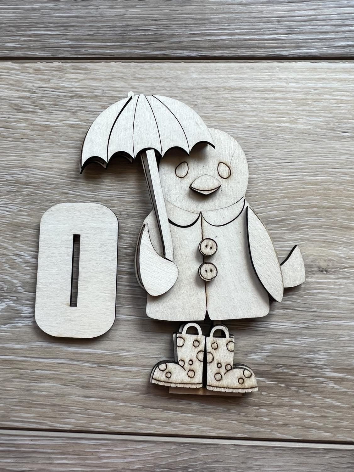 DIY Unfinished Wood Spring Birds, House or Interchangeable Bird Cage ...