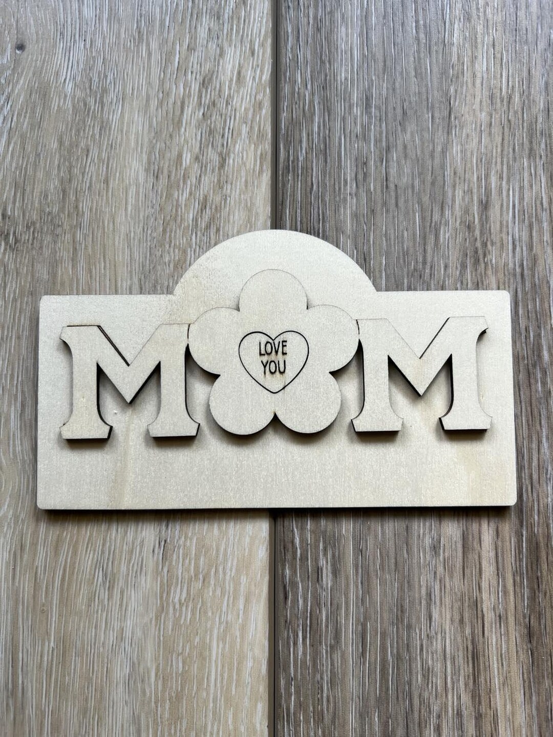 DIY Unfinished Mom Interchangeable Sign for Mini Interchangeable Sign ...