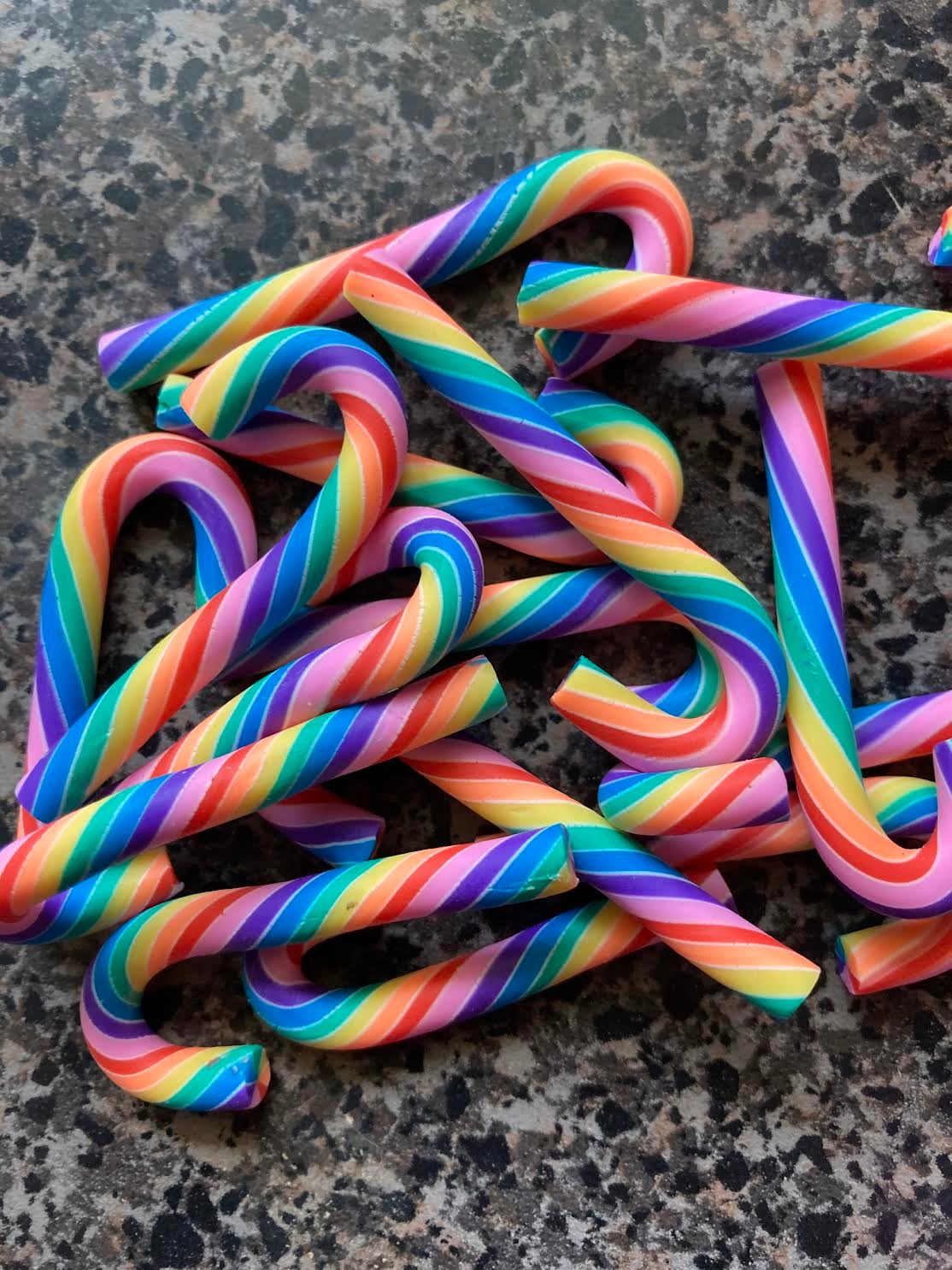 Fake Candy Cane Fake Peppermint Fake Christmas Candy Fake - Etsy