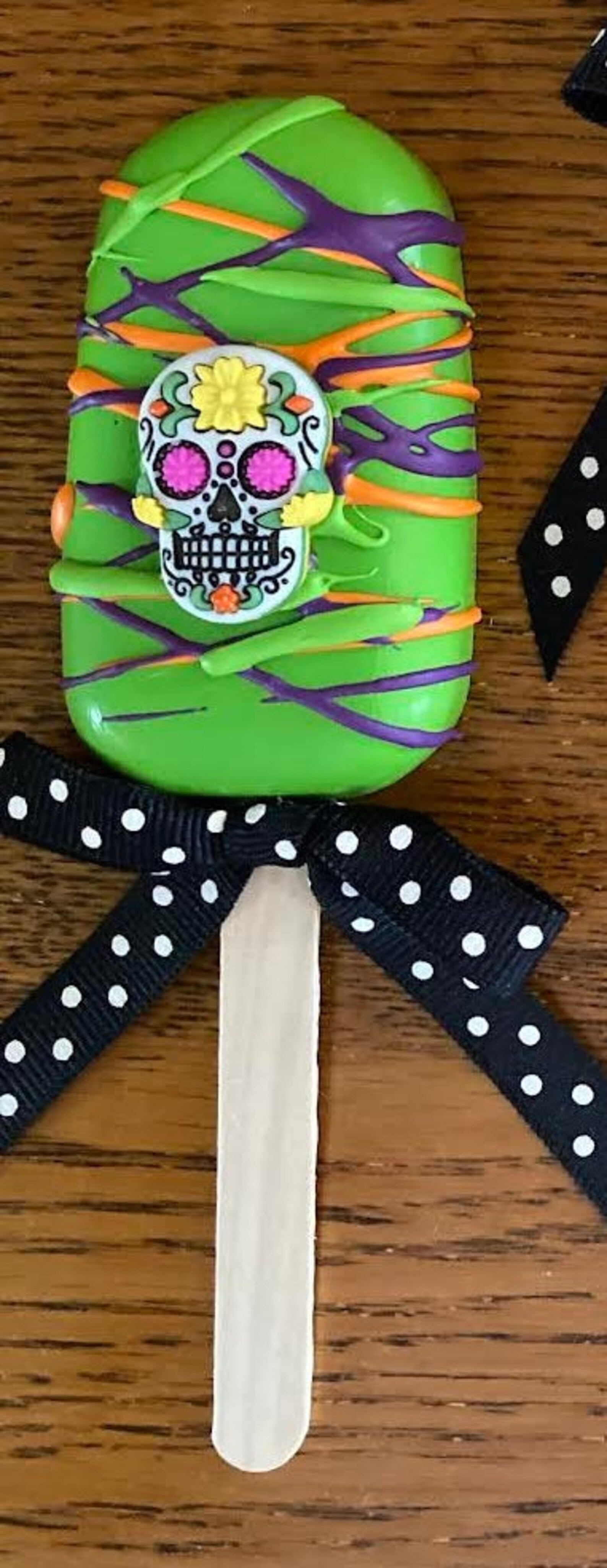 Fake Halloween Cake Pop Fake Halloween Popsicle Fake - Etsy
