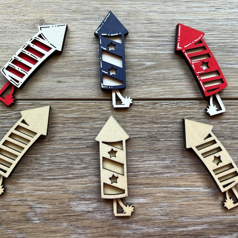 Wood Firecracker Set - Etsy