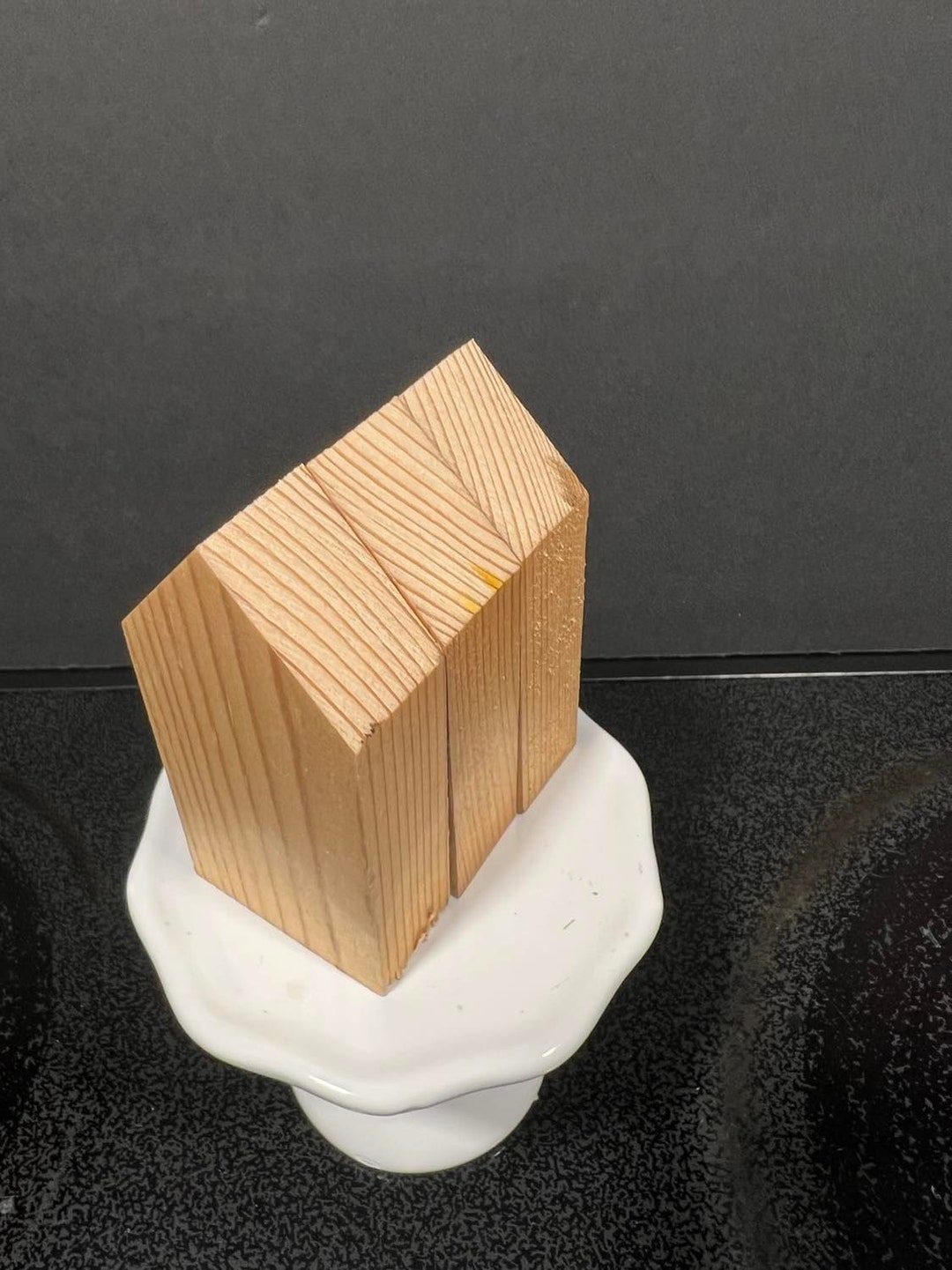 Mini House Cut Outs (3 Pieces), Mini Wooden House Cut Outs, 3" Wooden ...