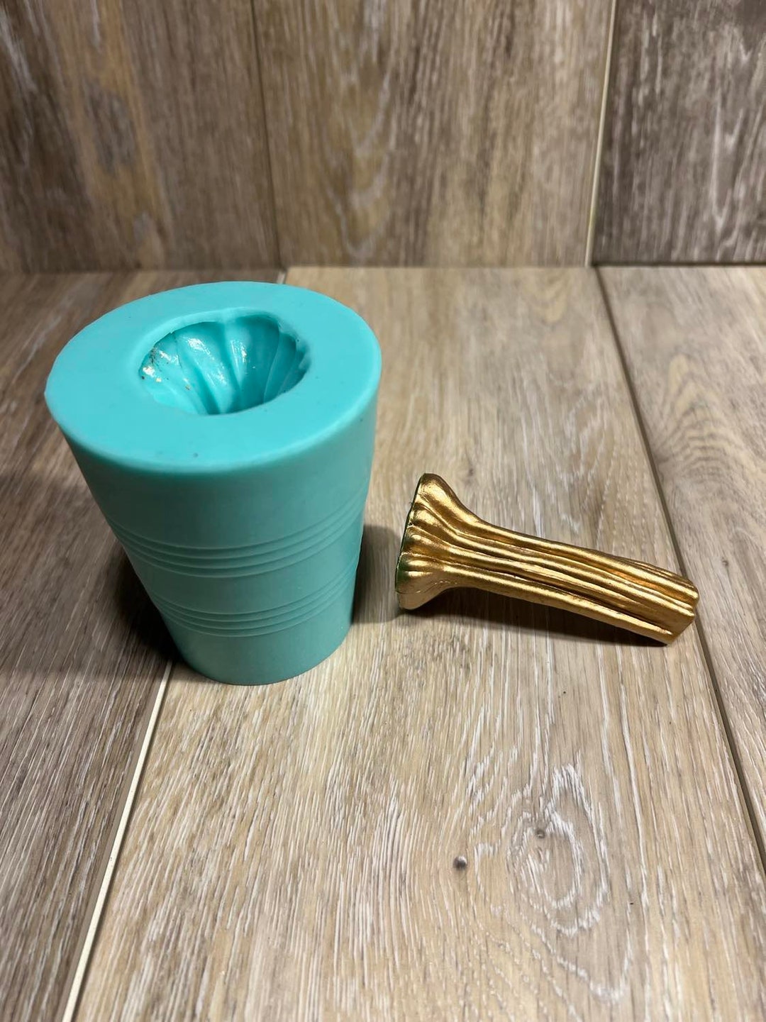 Realistic Chunky Stem Silicone Mold, Chunky Stem Silicone Mold, Pumpkin ...