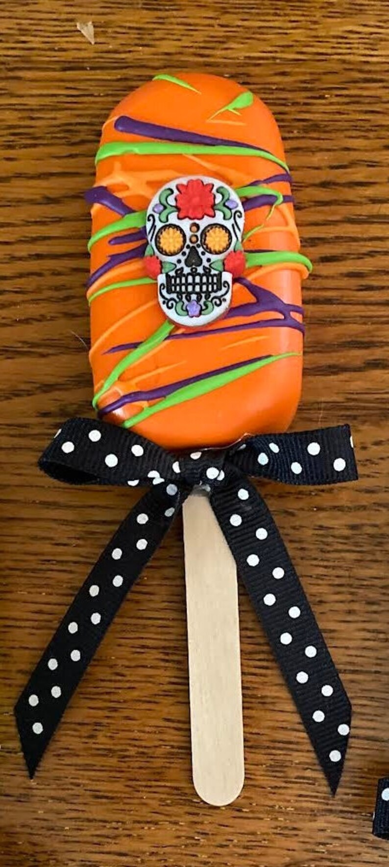 Fake Halloween Cake Pop Fake Halloween Popsicle Fake - Etsy