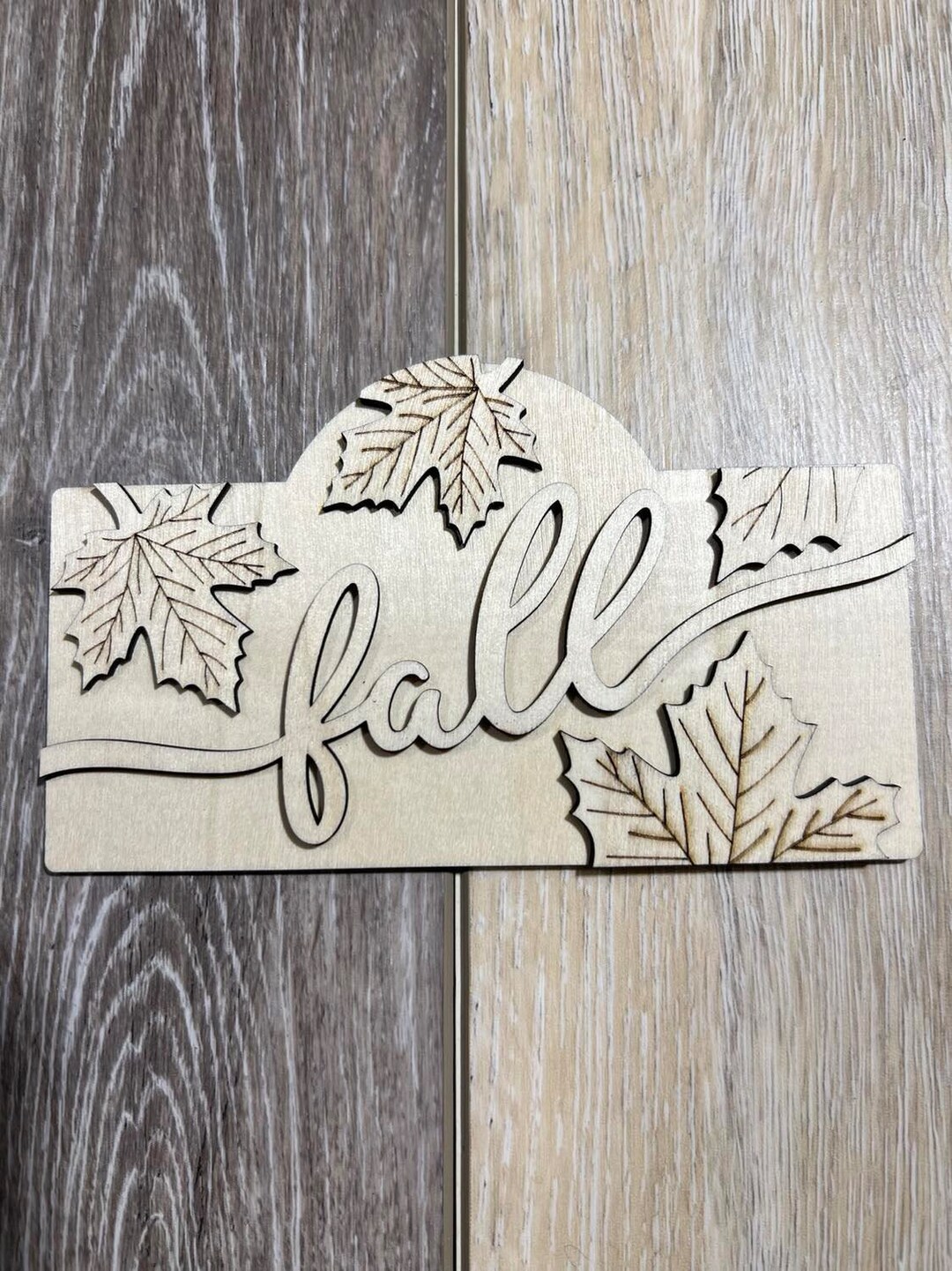 DIY Unfinished Fall Interchangeable Sign for Mini Interchangeable Frame ...