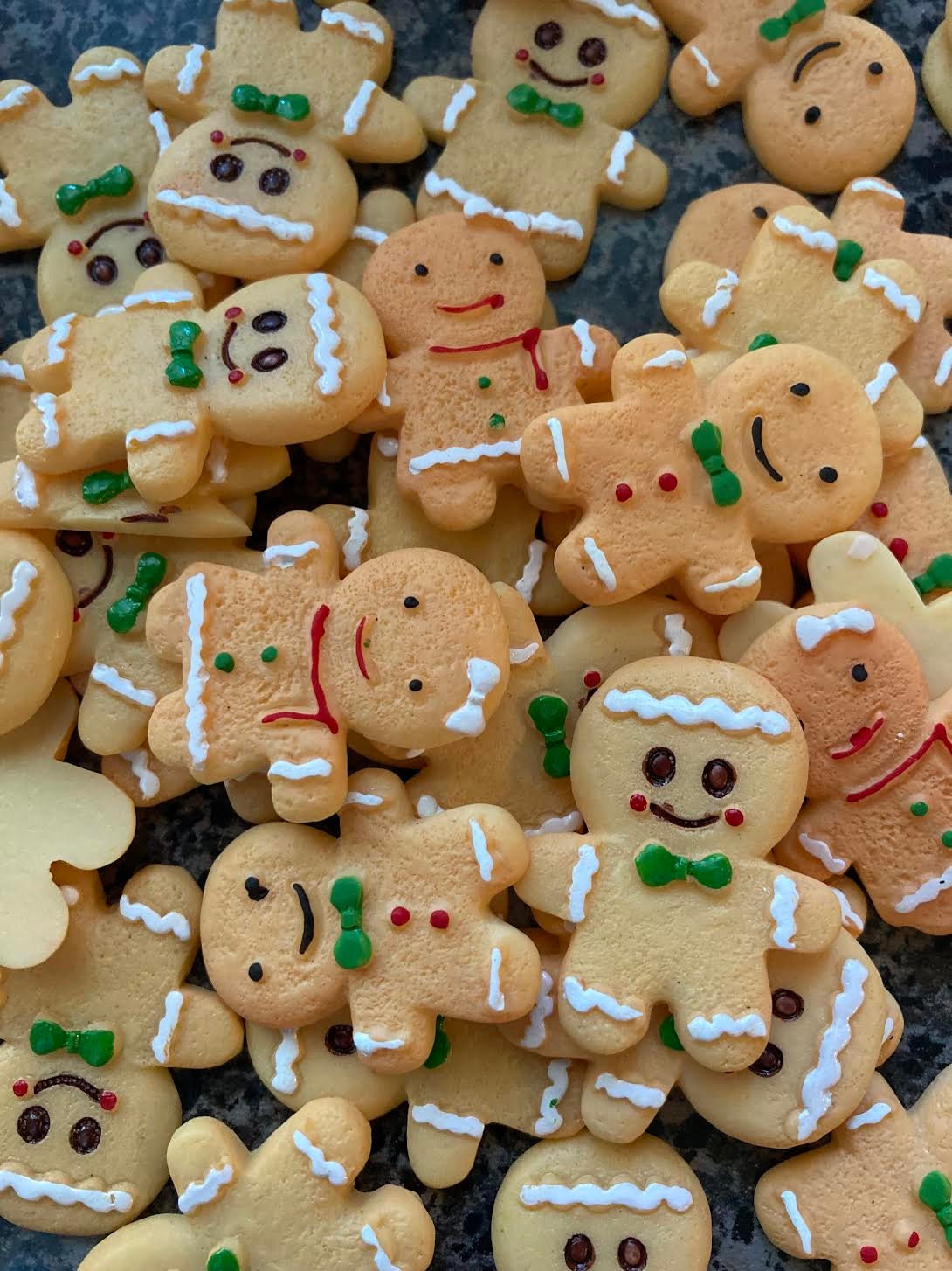 Gingerbread Flat Back Cabochons Christmas Gingerbread - Etsy