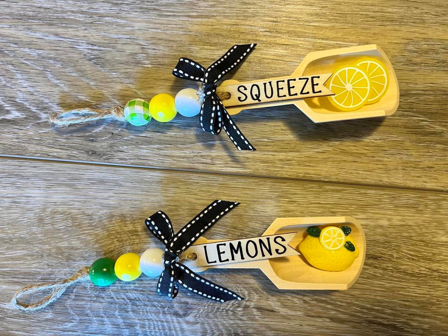 Lemon Wooden Scoop, Lemon Wooden Mini Scoop, Mini Wooden Scoop, Mini ...