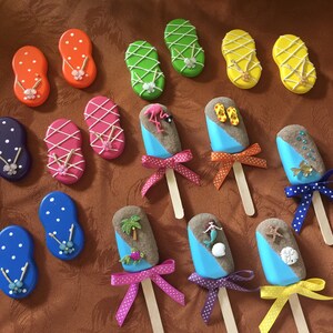 Fake Beach Cakesicle, Fake Beach Popsicle, Pool Party Decor, Beach ...