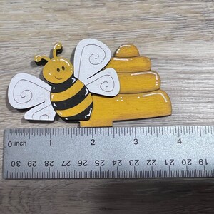 DIY Unfinished Bee Insert for Small Interchangeable Basket, DIY Bee ...