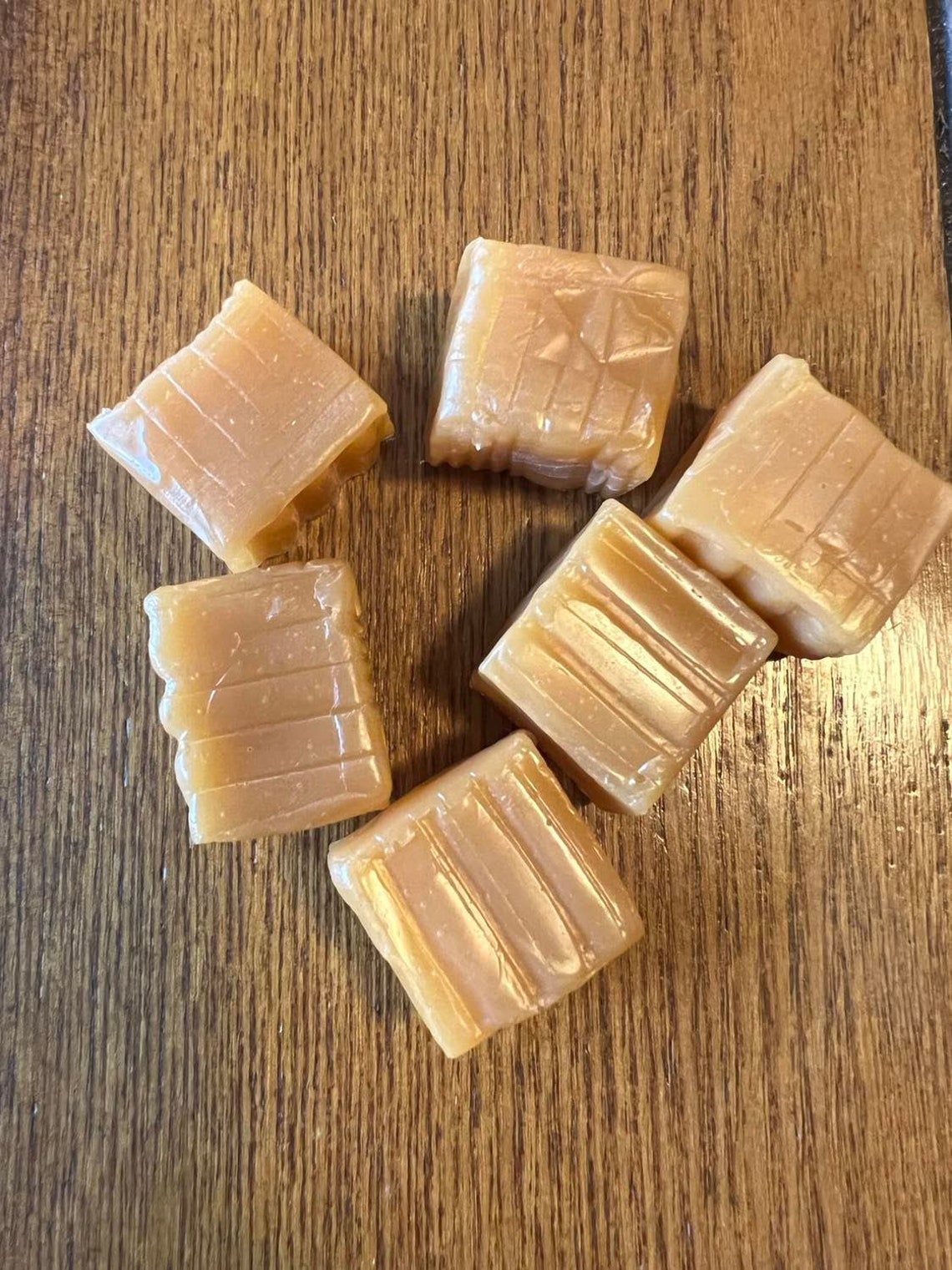 Realistic Caramel Candy Fake Caramel Candy Resin Caramel - Etsy