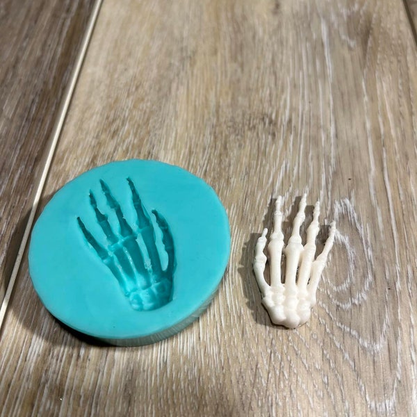 Skeleton Hand Mold - Etsy