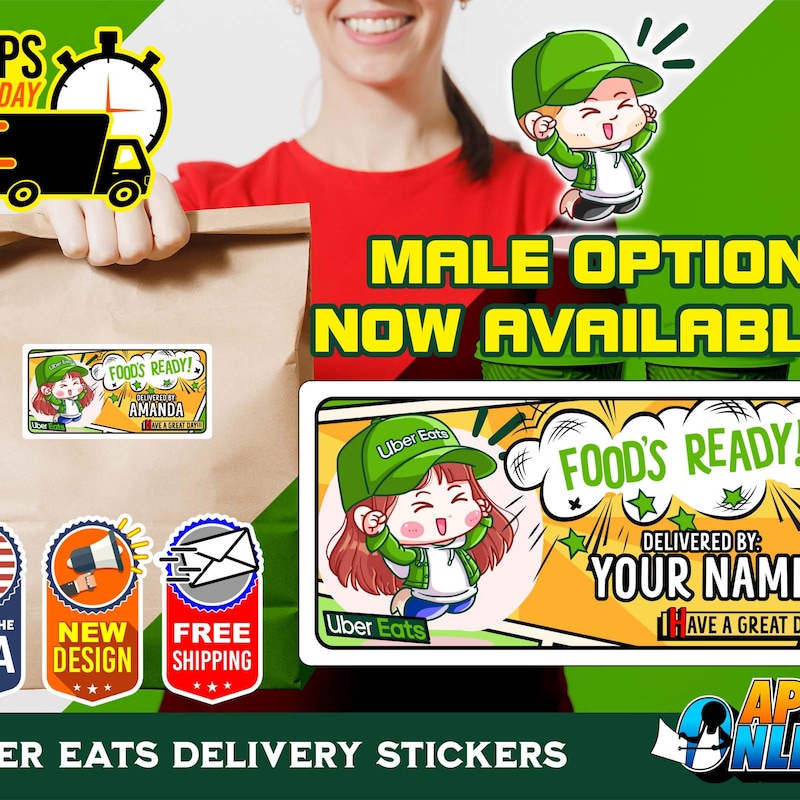 Uber Eats Decal - Etsy