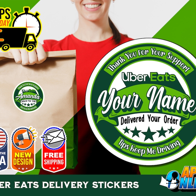 Uber Eats Decal - Etsy
