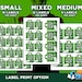 Personalized Uber Eats Labels - Delivery Bag Shaped Stickers - Food ...