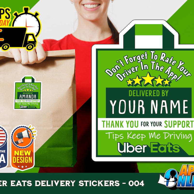 Uber Eats Decal - Etsy