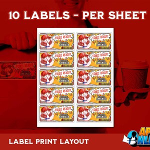 Personalized Doordash Labels - Delivery FUN Stickers - Food Delivery ...